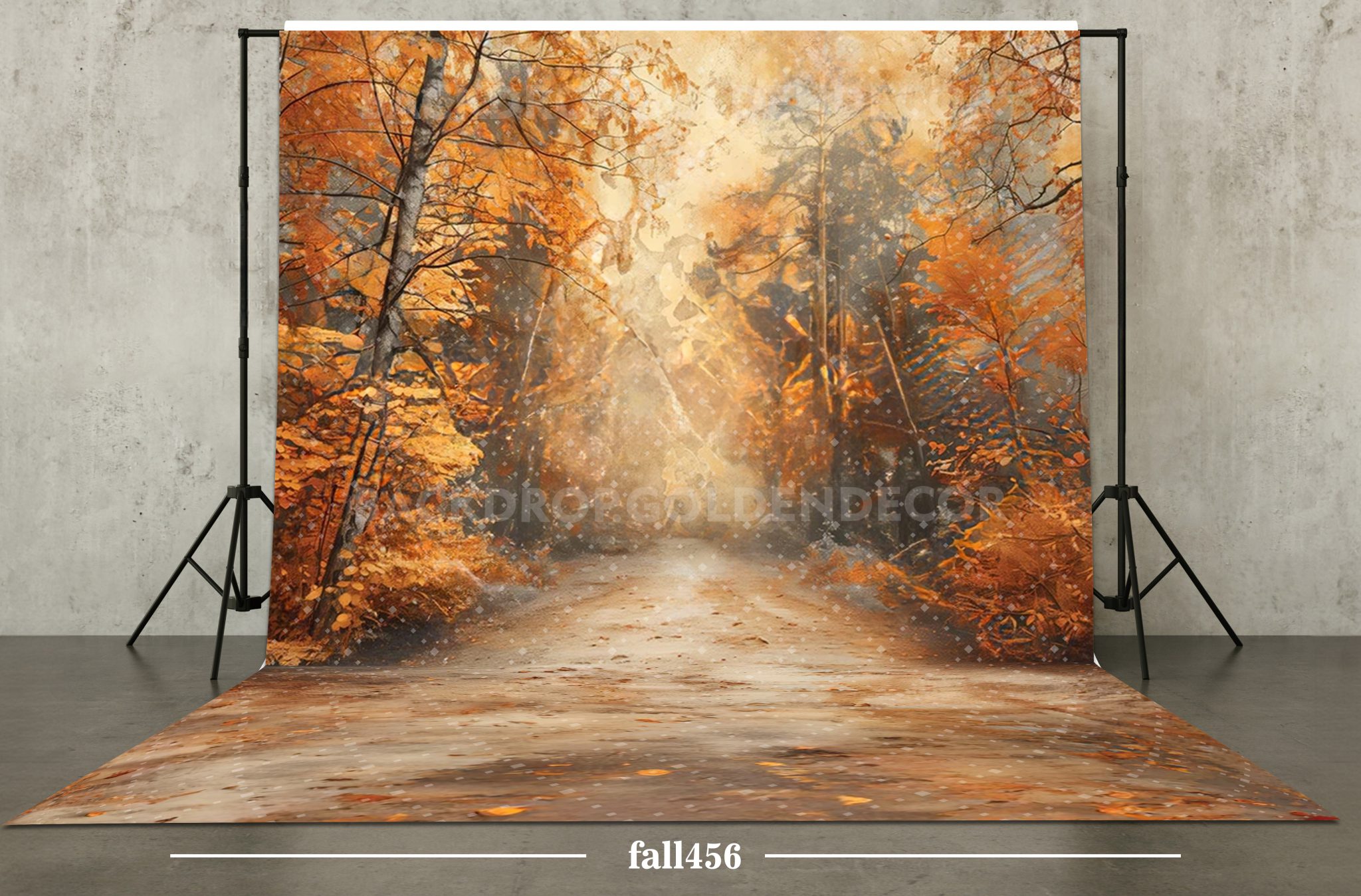 بکدراپ پارچه ای عکاسی طرح پاییز کد fall430 – فروشگاه گلدن بک دراپ